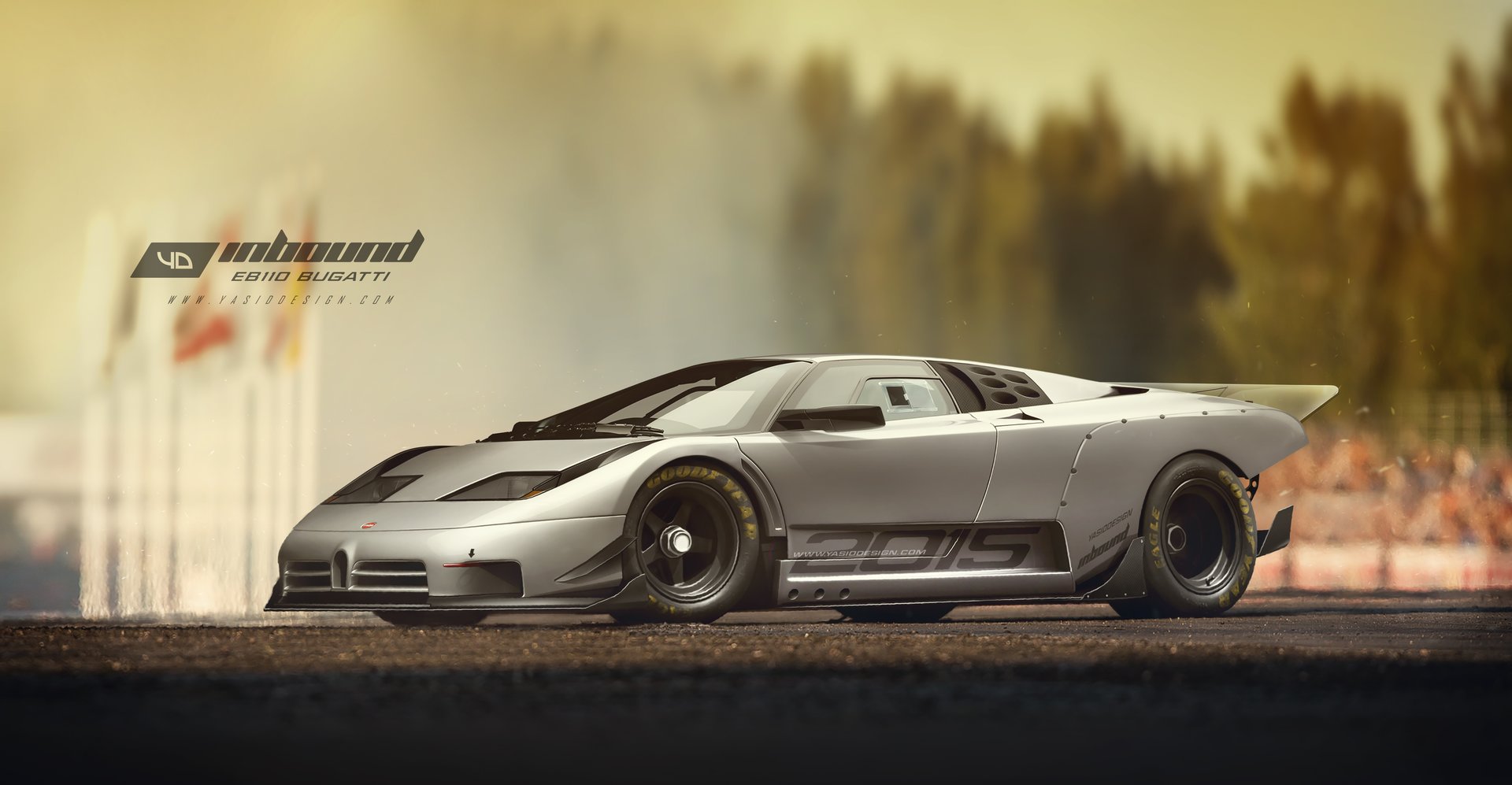 ArtStation - Bugatti EB110