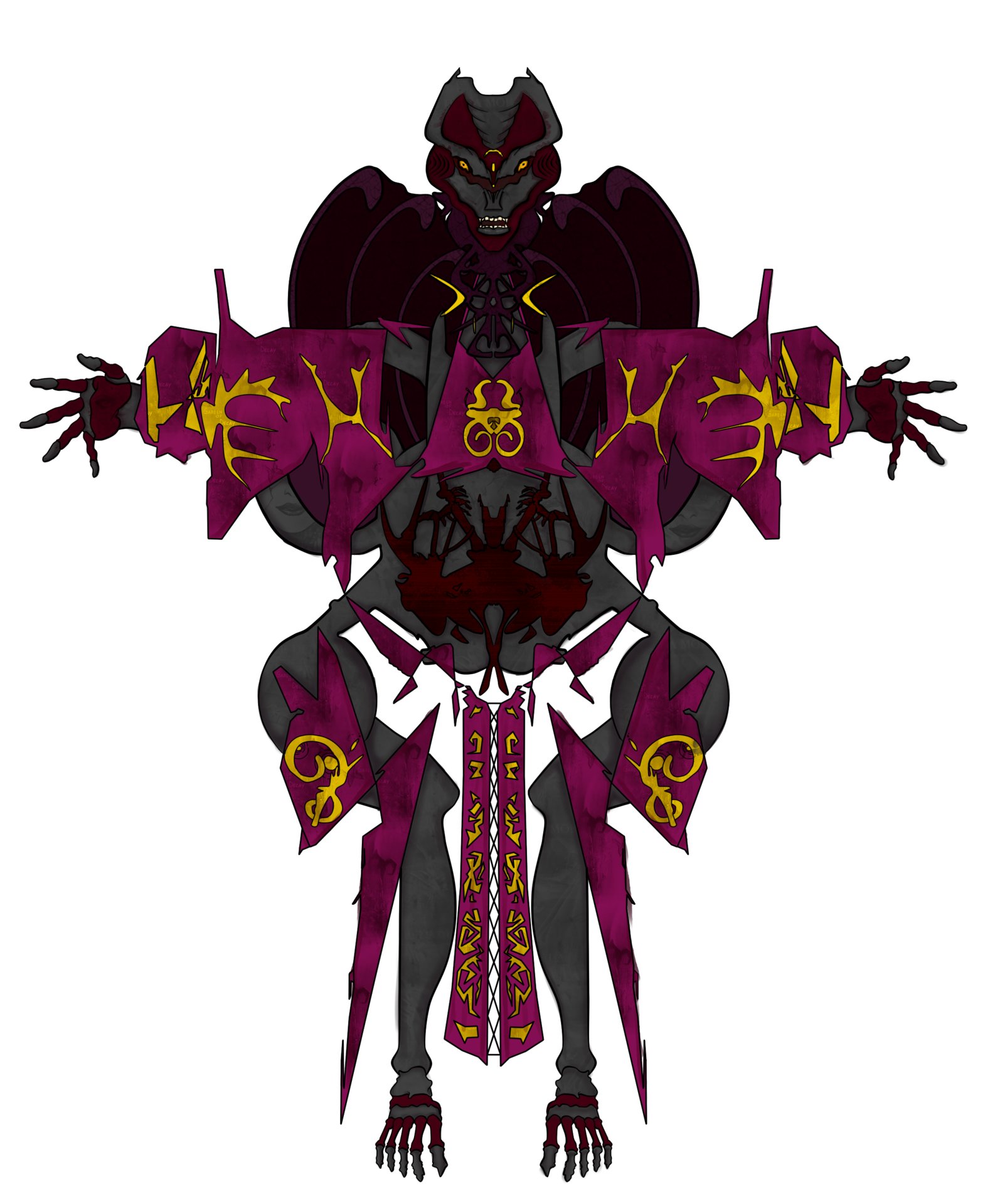 ArtStation - Sar'nai The Dark Storyteller (colored)