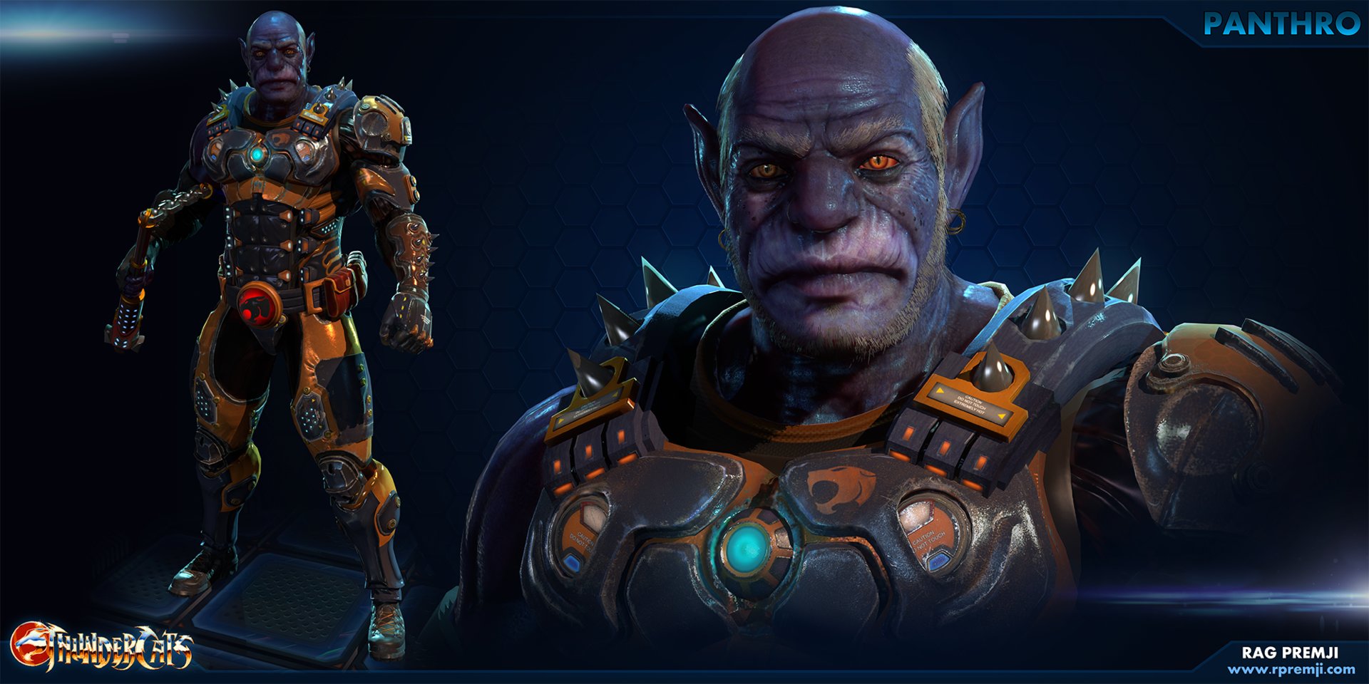 ArtStation - Thundercats: Panthro, Rag Premji