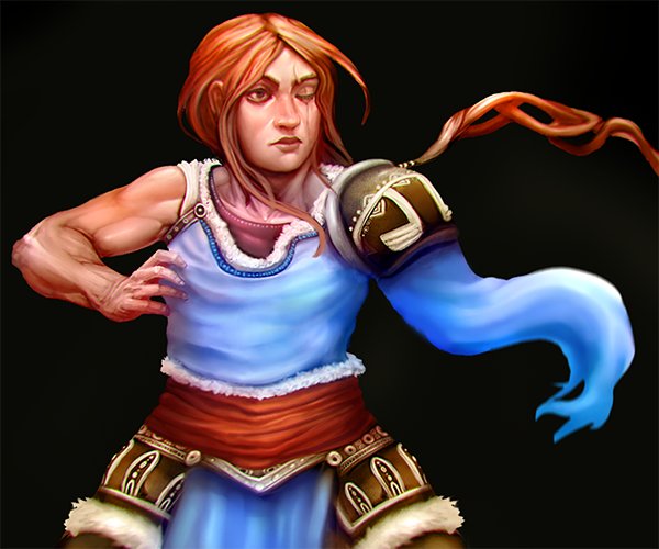 ArtStation - Female warrior