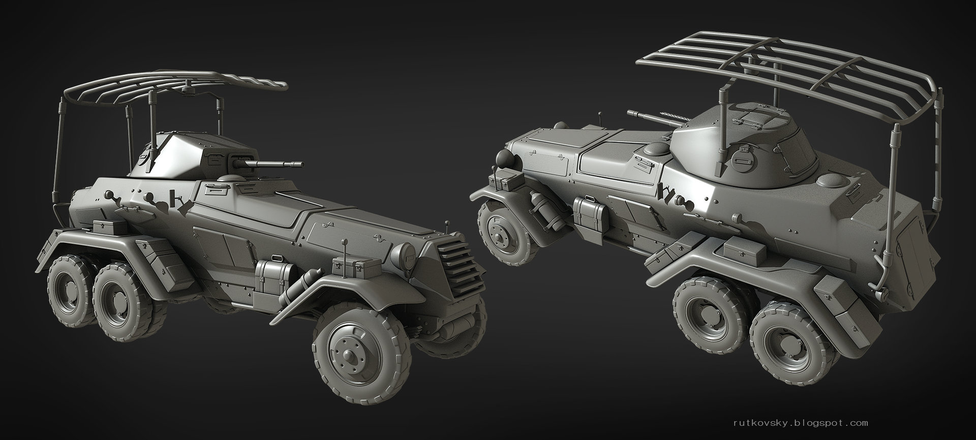 ArtStation - german military vehicle