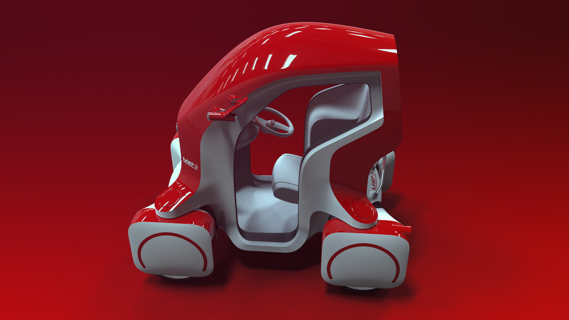 ArtStation - MIR - 3 city car concept