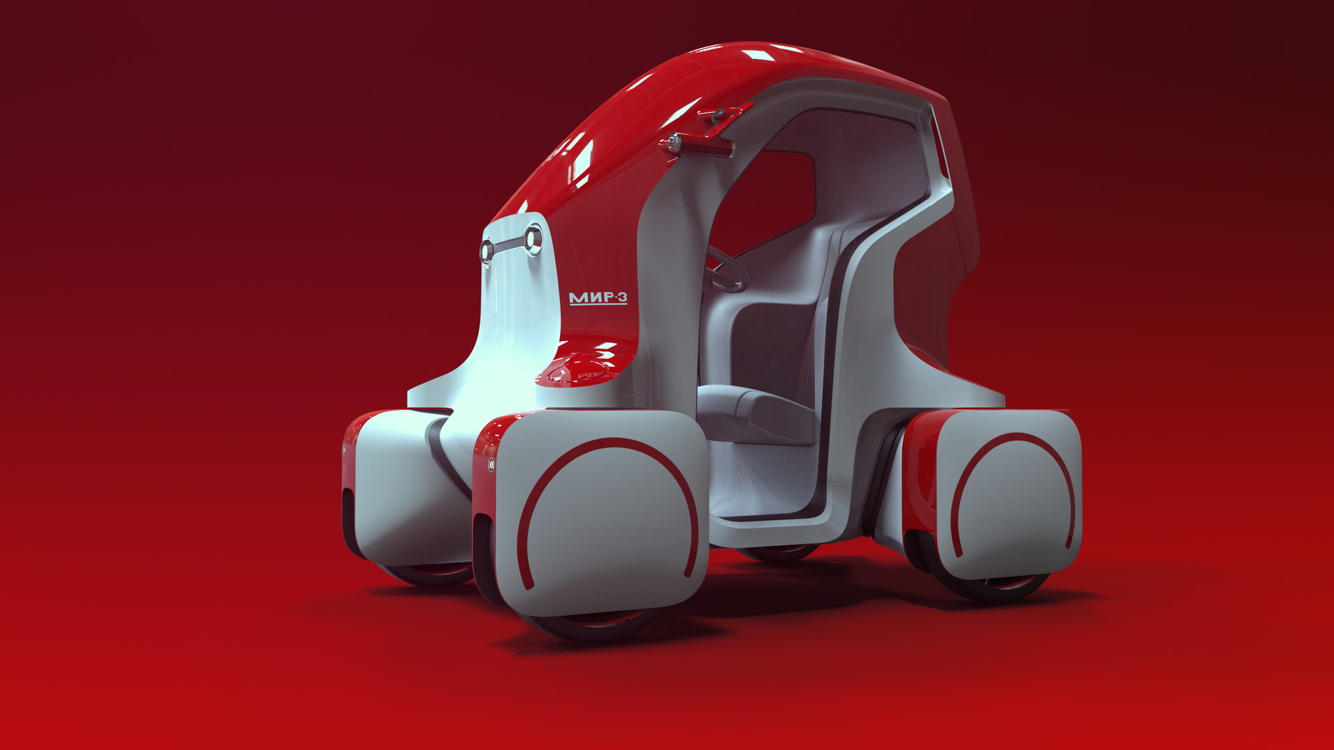 ArtStation - MIR - 3 city car concept