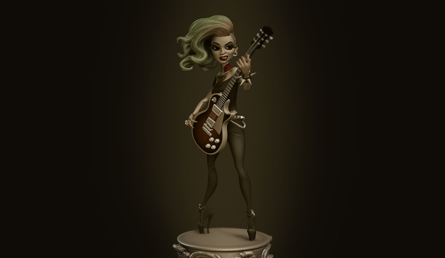 ArtStation - Rock chic