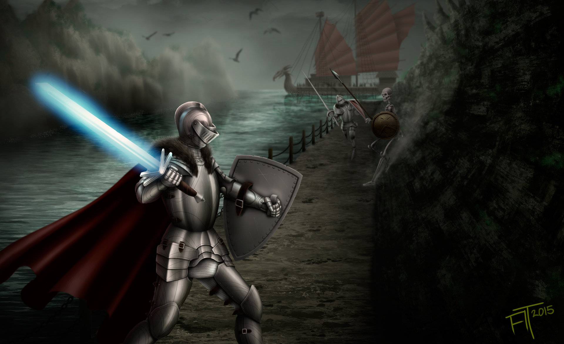 ArtStation - There Better Be A Save Point Soon