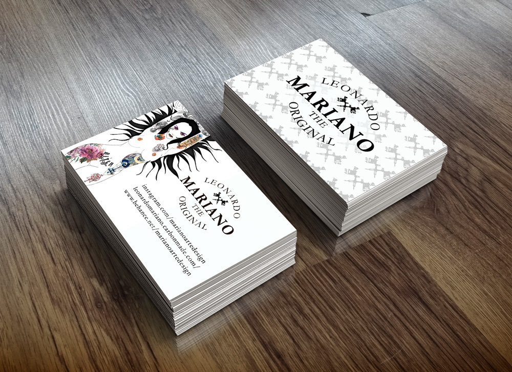 ArtStation - Business Card Leonardo MARIANO The Original