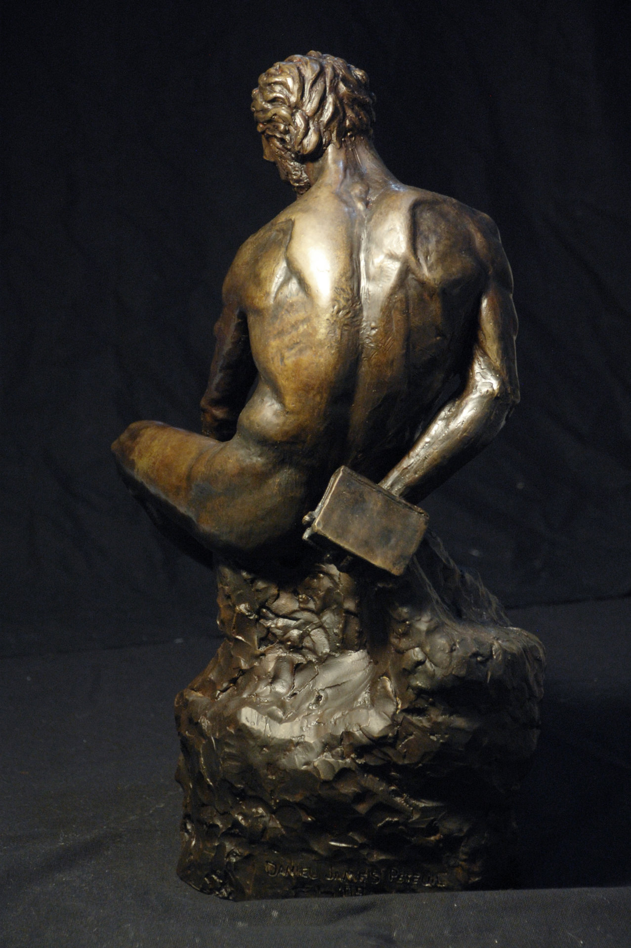 Daniel Peteuil - Sitting Man