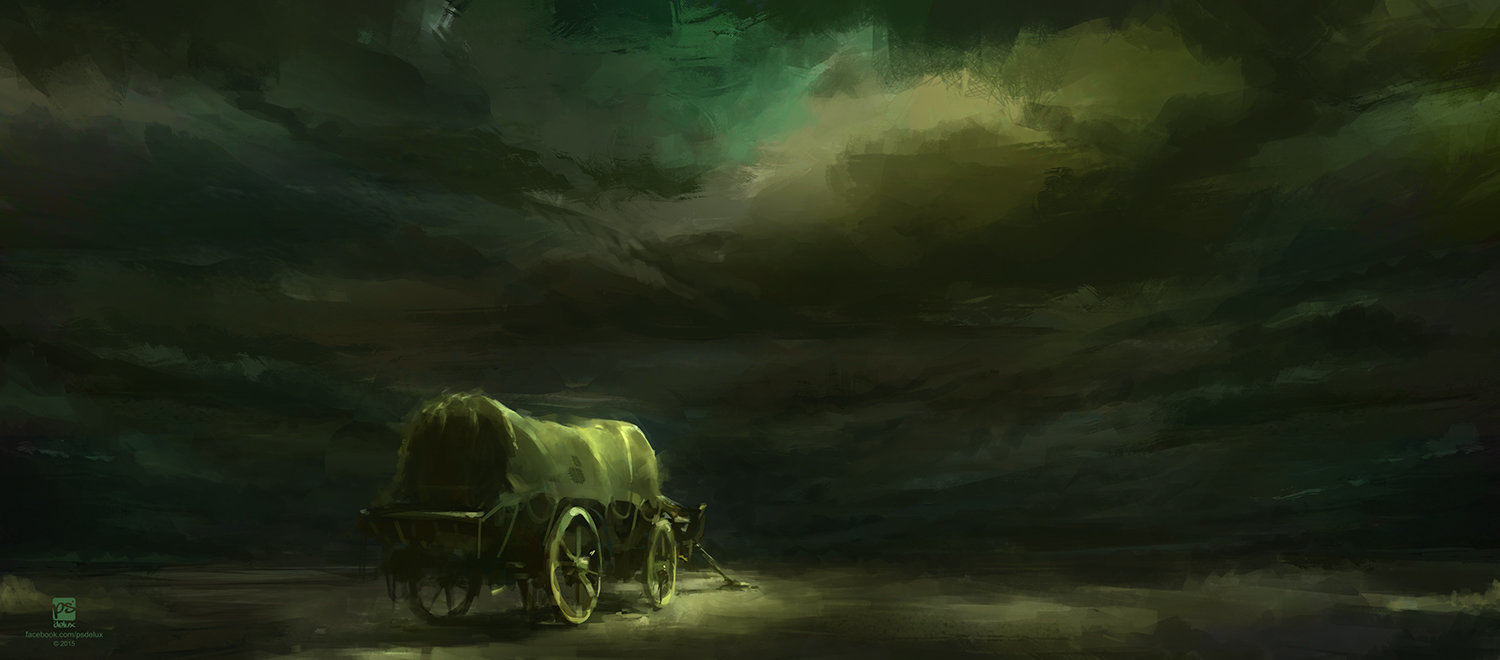ArtStation - Abandoned Cart