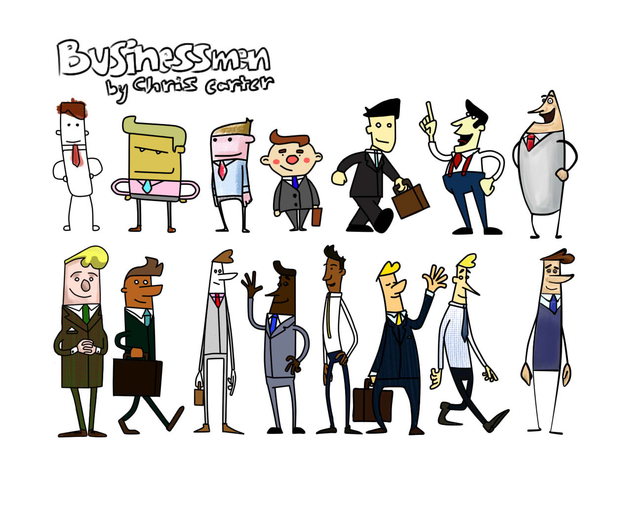 ArtStation - Business men