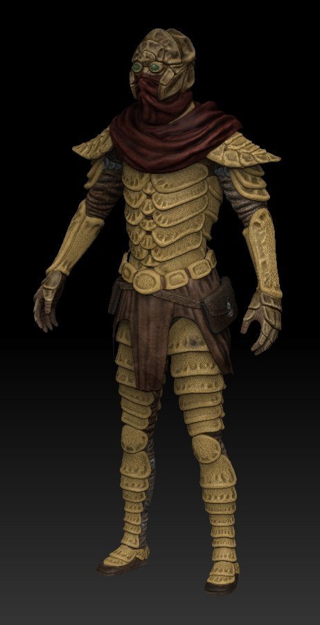 ArtStation - bone armor