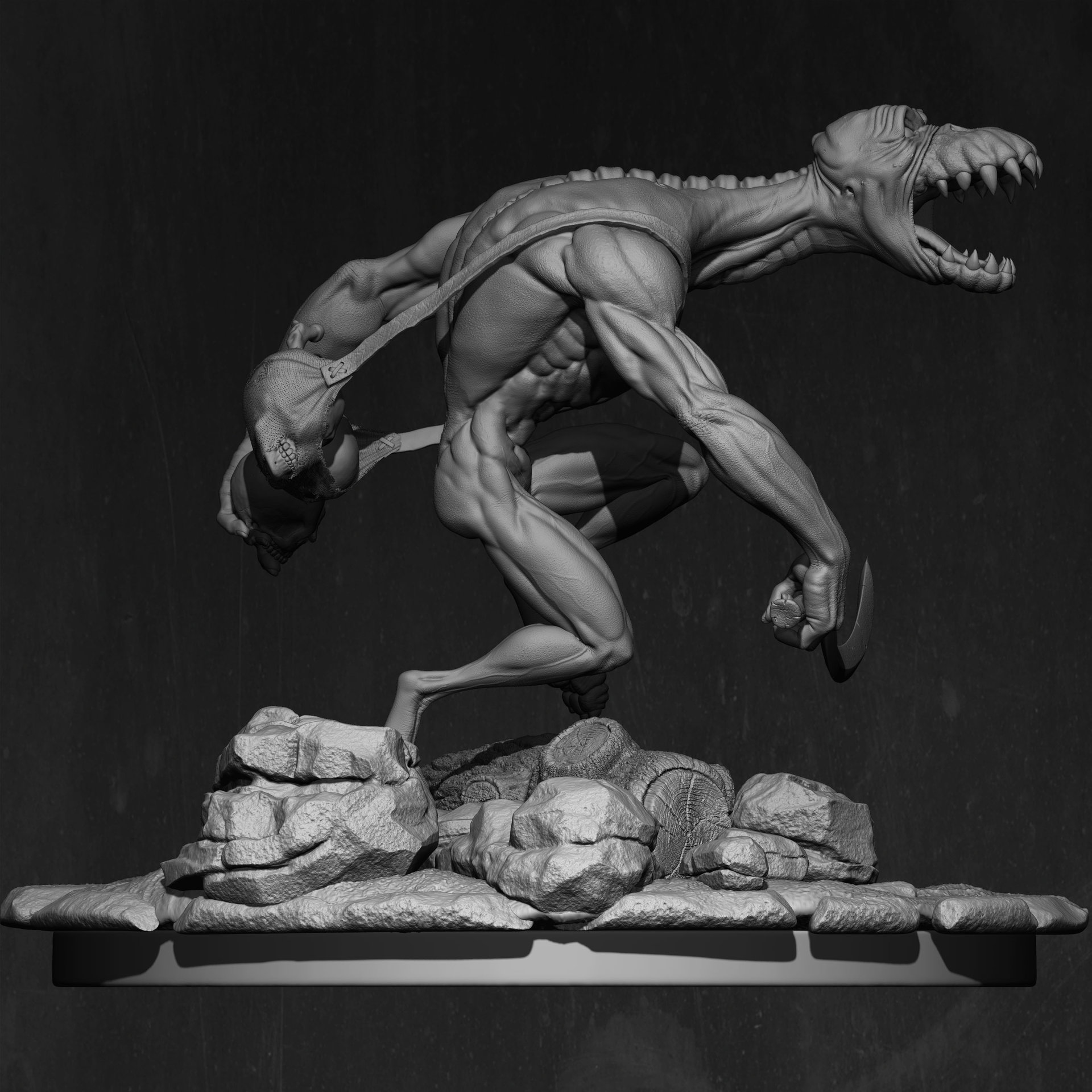 Fabio Leal - Fan Art - Ghoul - From Myth: The Fallen Lords