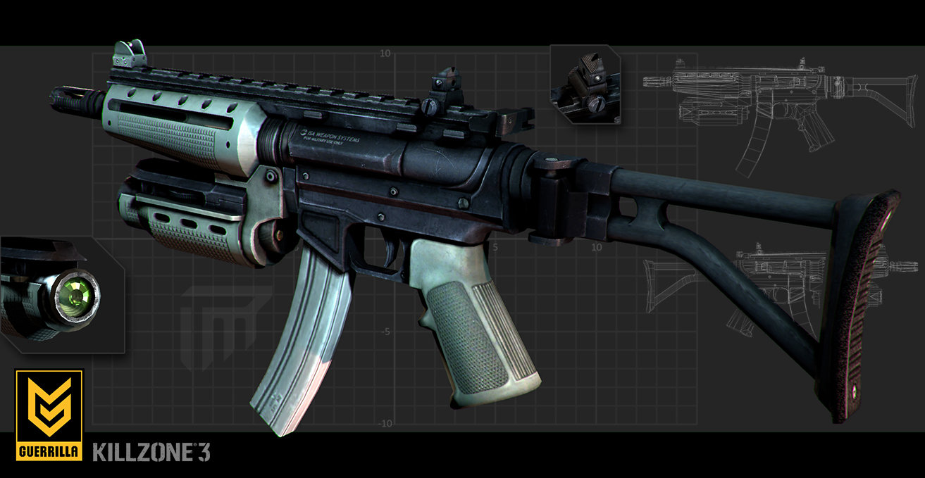 T. W. - LS57 SUBMACHINE GUN