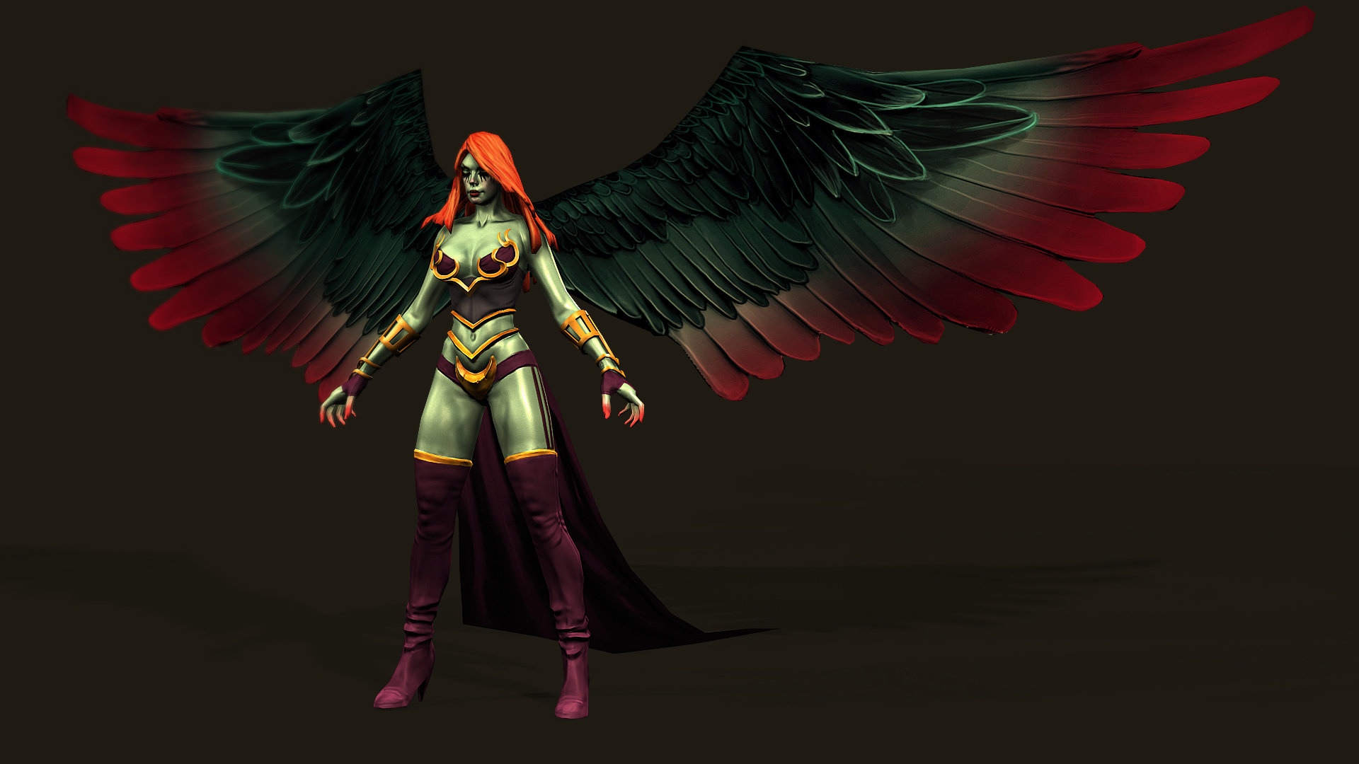 ArtStation - Valkyrie - Mobile Game Character