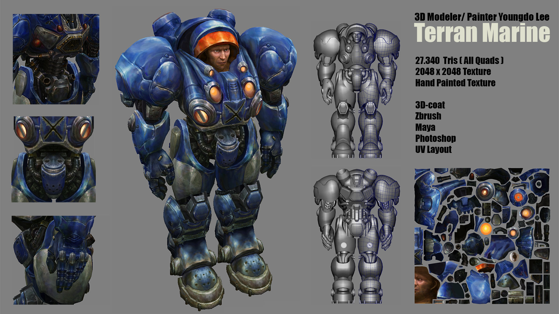 ArtStation - Terran Marine