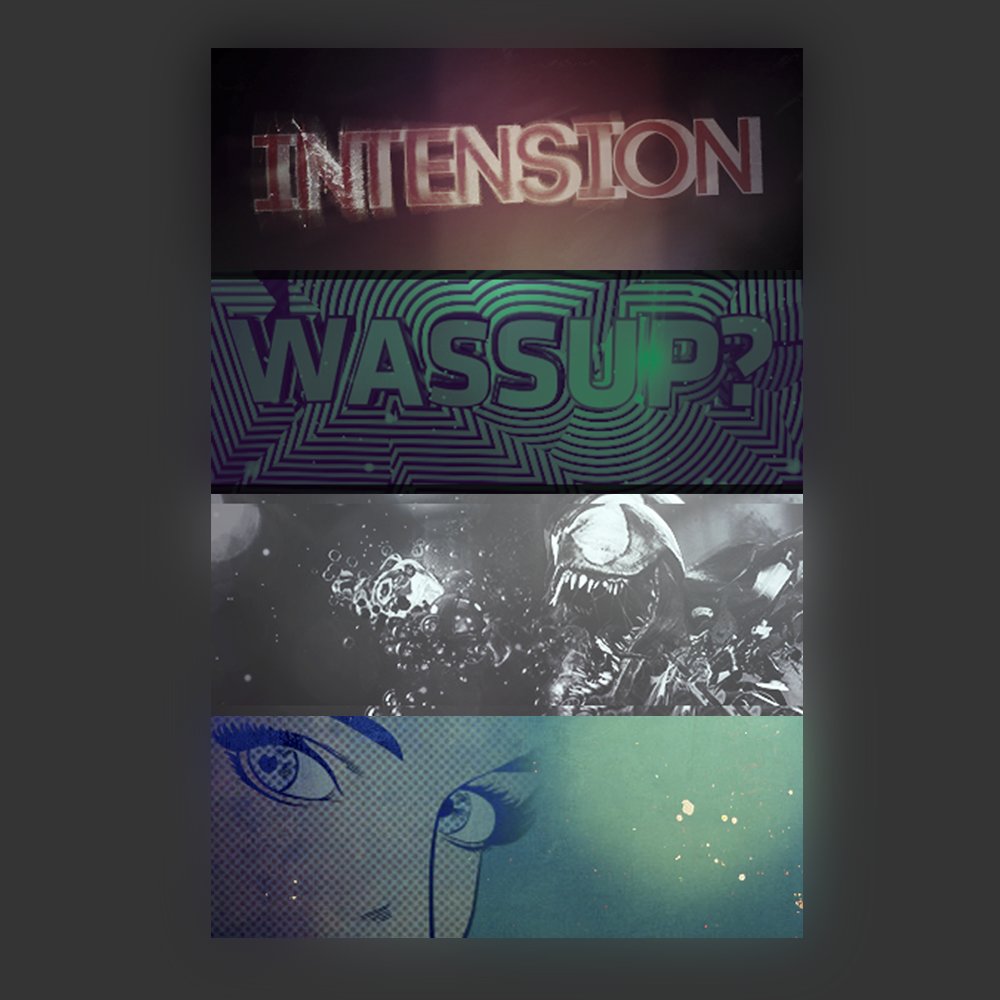 ArtStation - Collection of User bars