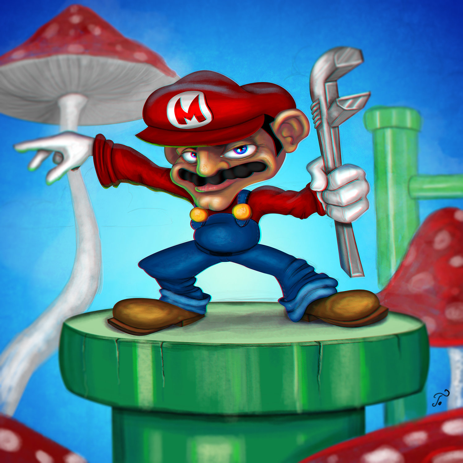 ArtStation - Super Mario FanArt