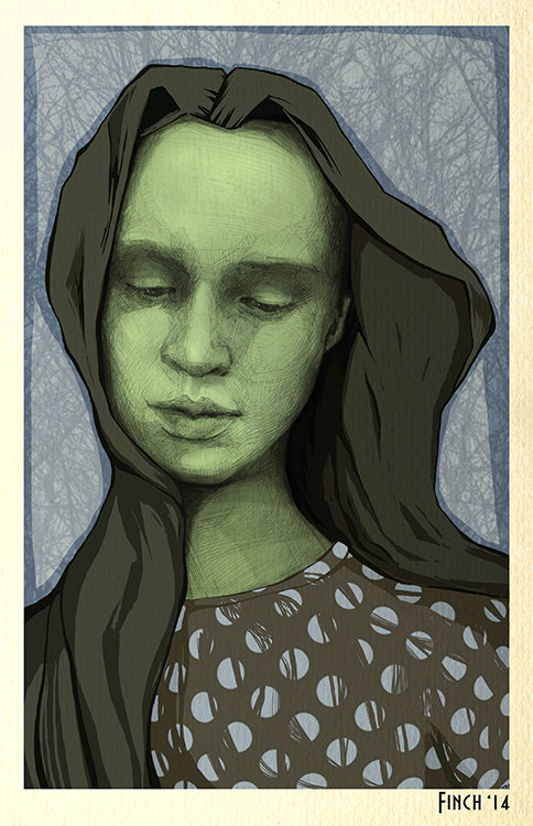 ArtStation - Green Girl