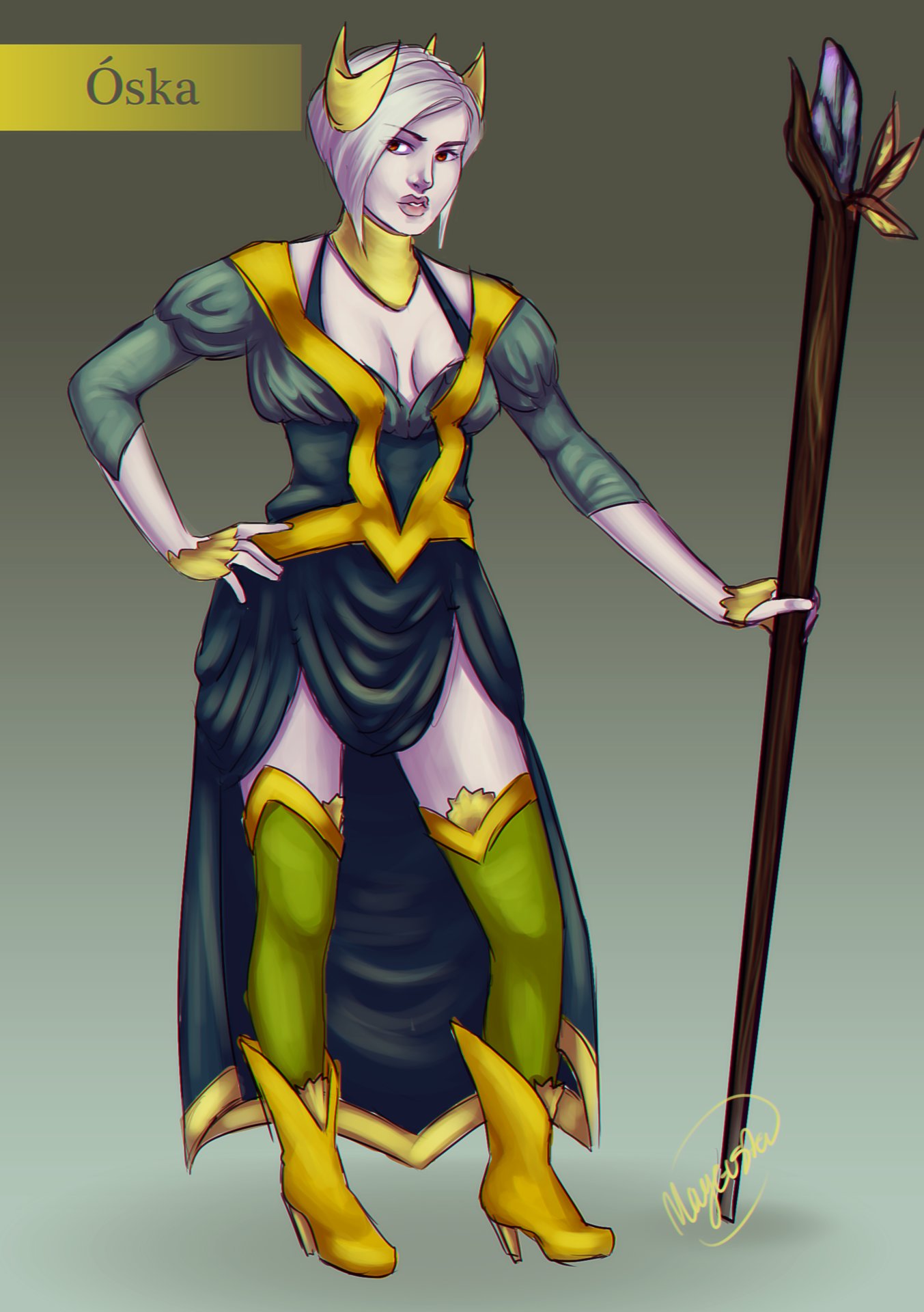 ArtStation - rpg challenge: Óska