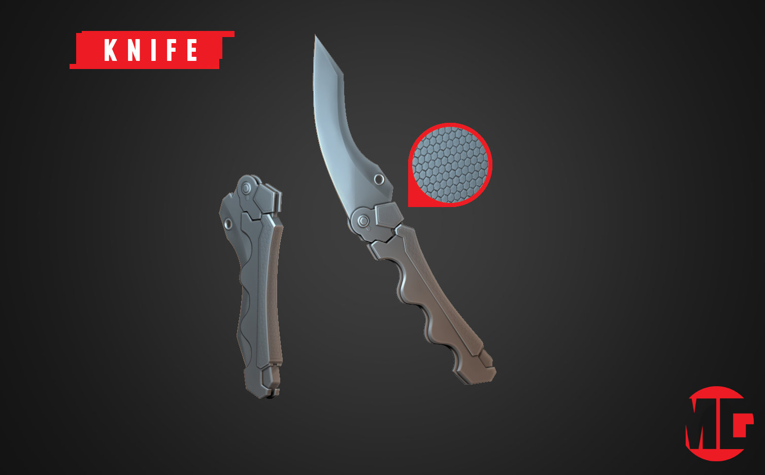 ArtStation - Knife cyber