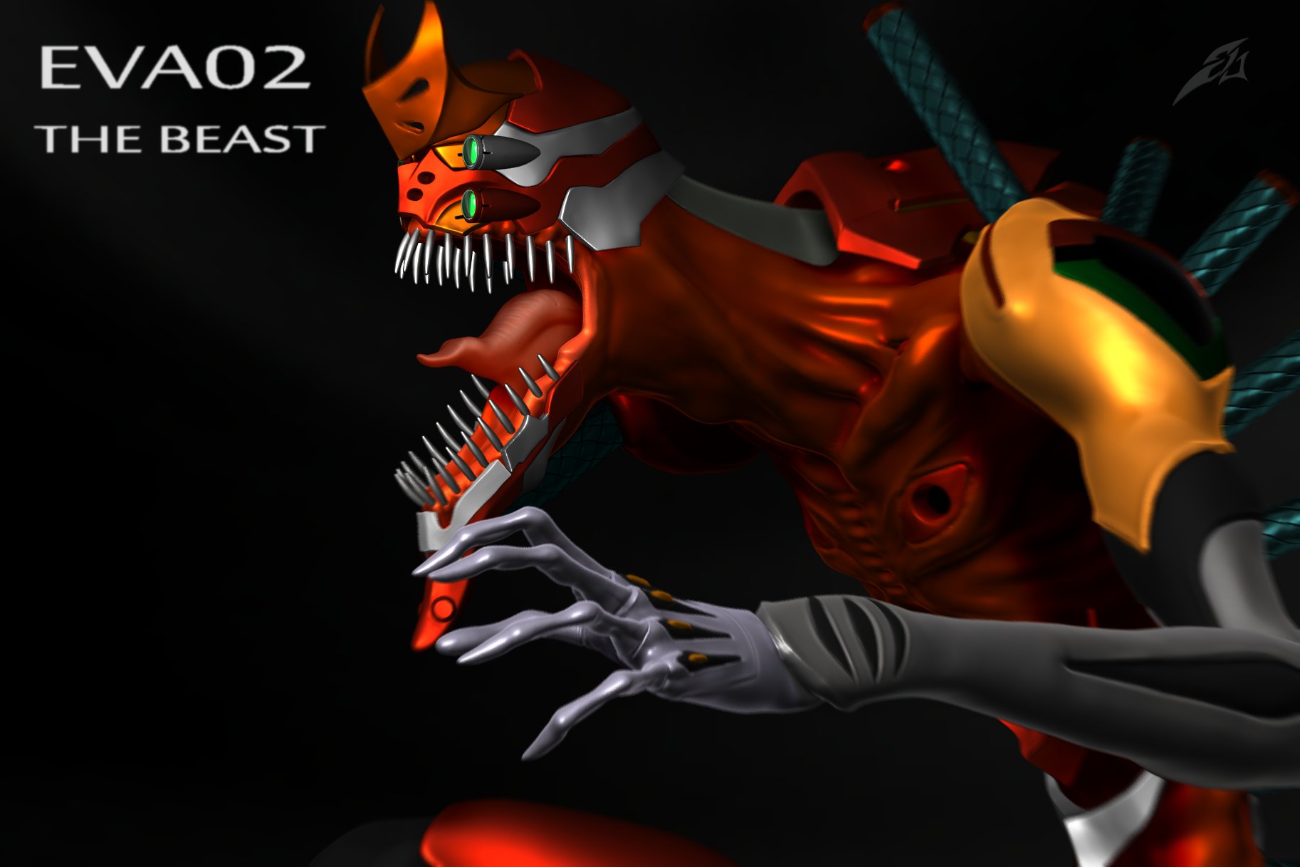 ArtStation - EVA02 THE BEAST