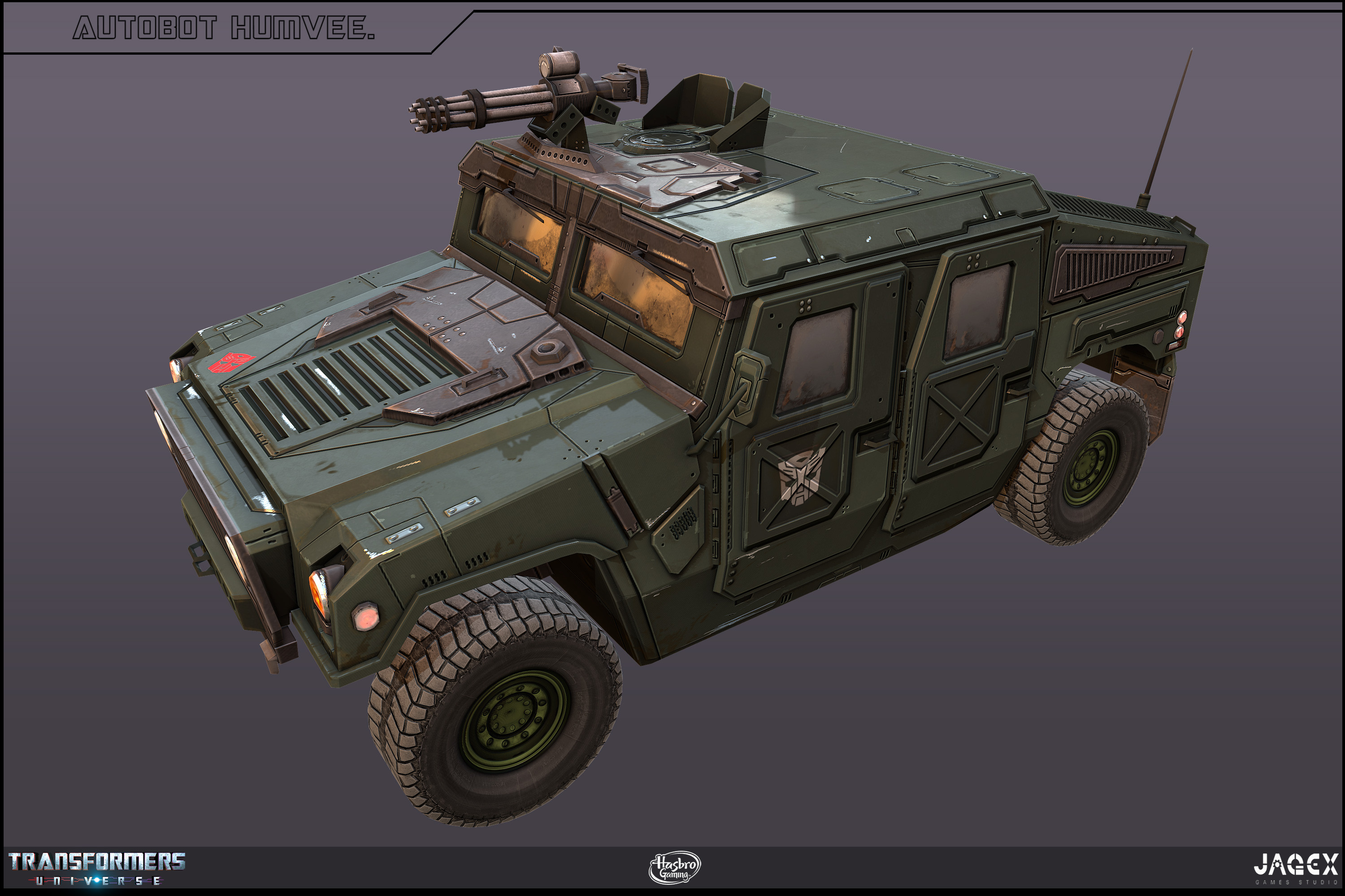 Oliver Miles - Autobot Humvee.
