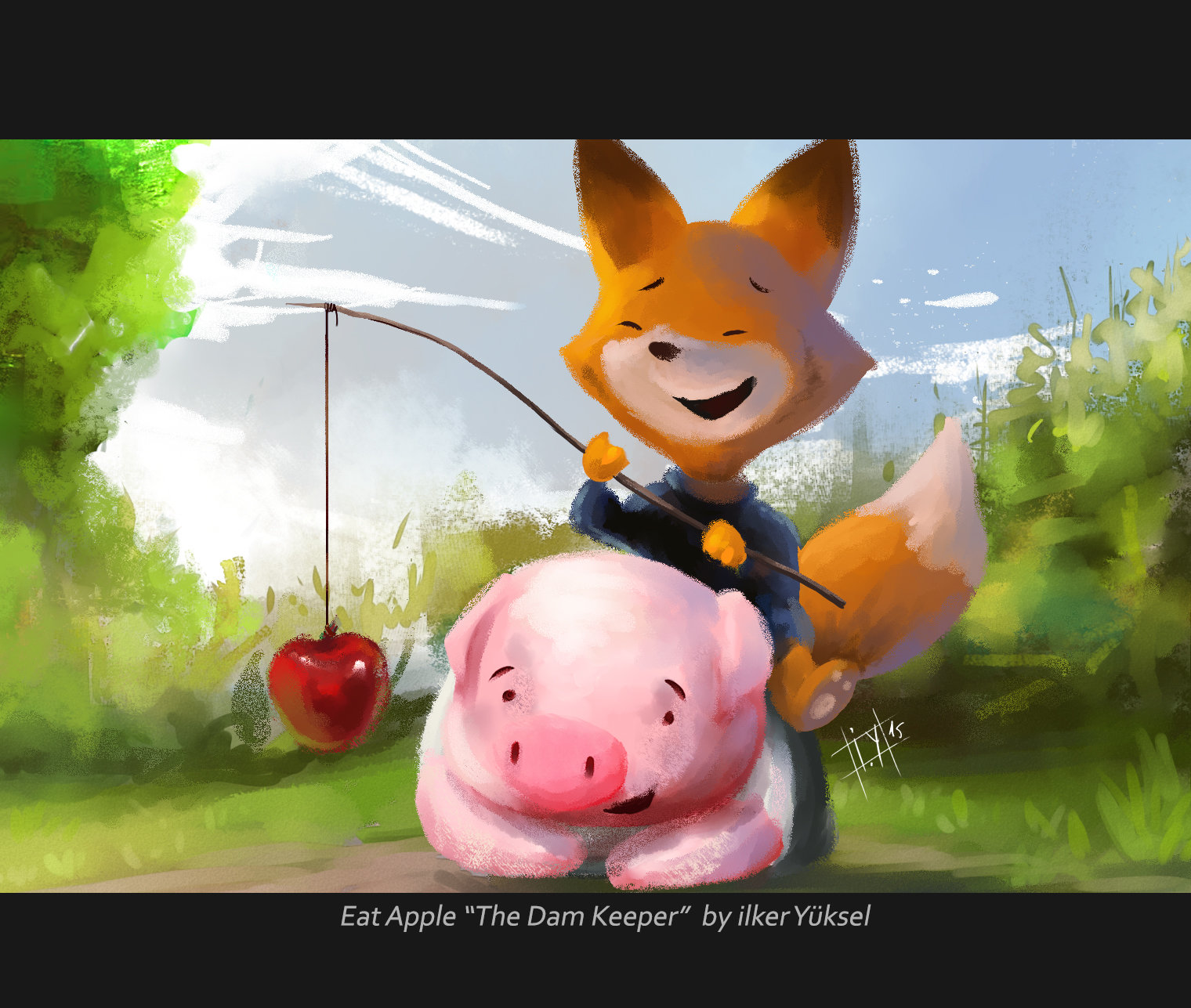 ArtStation - Catch the apples