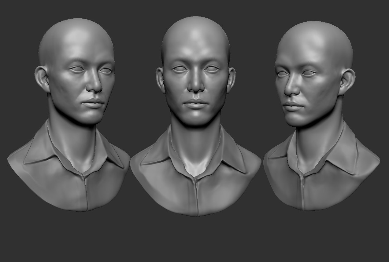 ArtStation - Head Bust