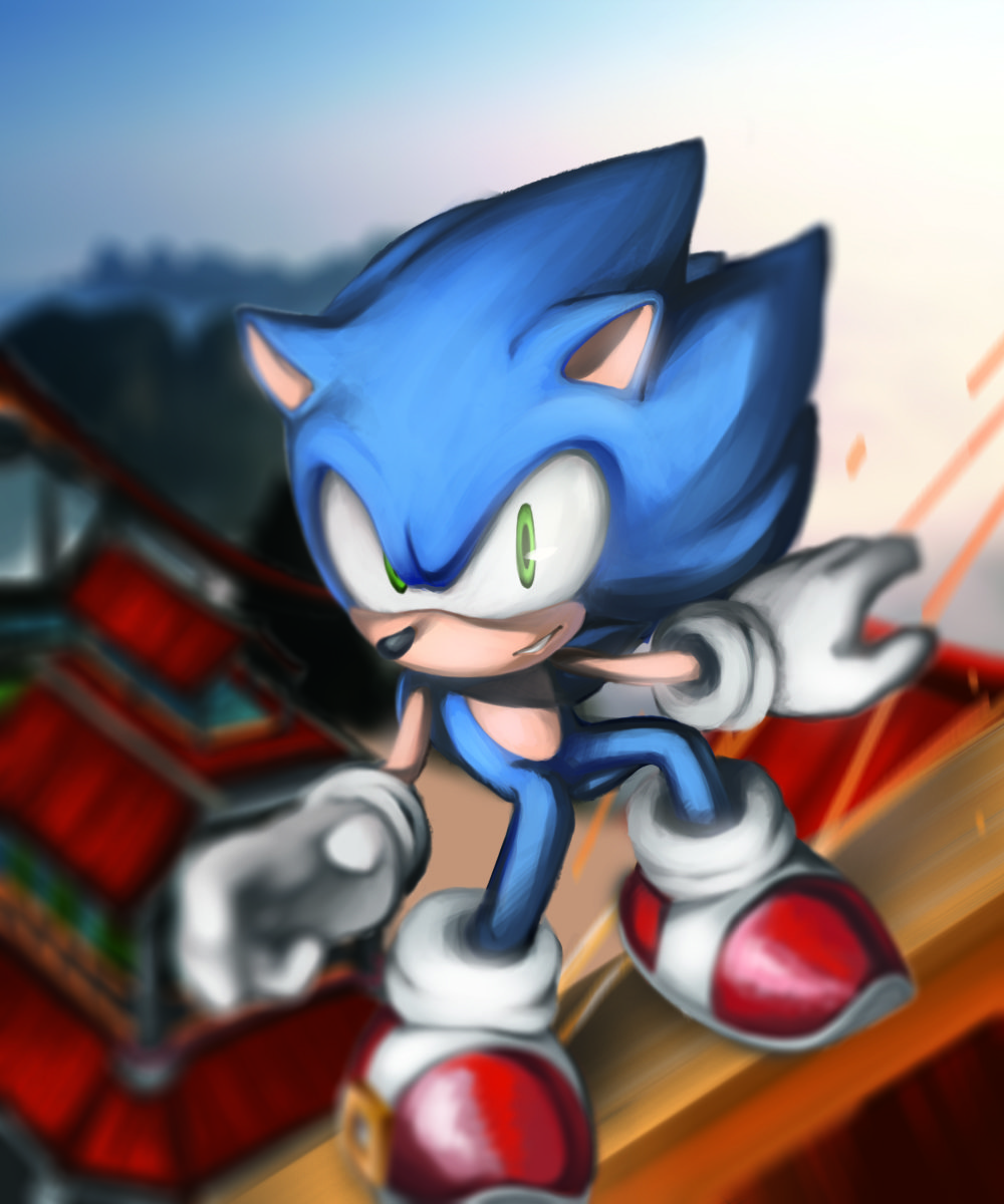 ArtStation - Sonic the Hedgehog