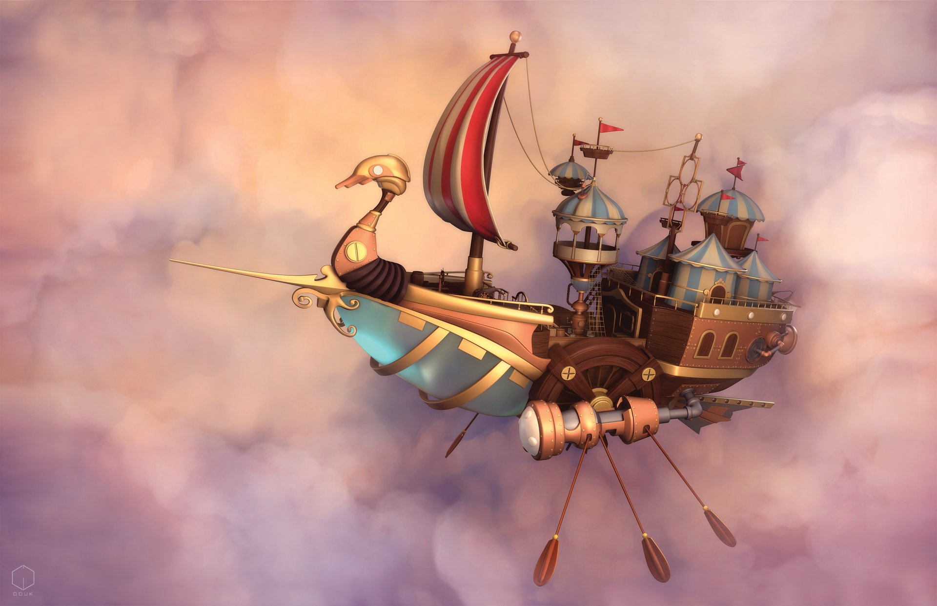 ArtStation - The Flying Circus