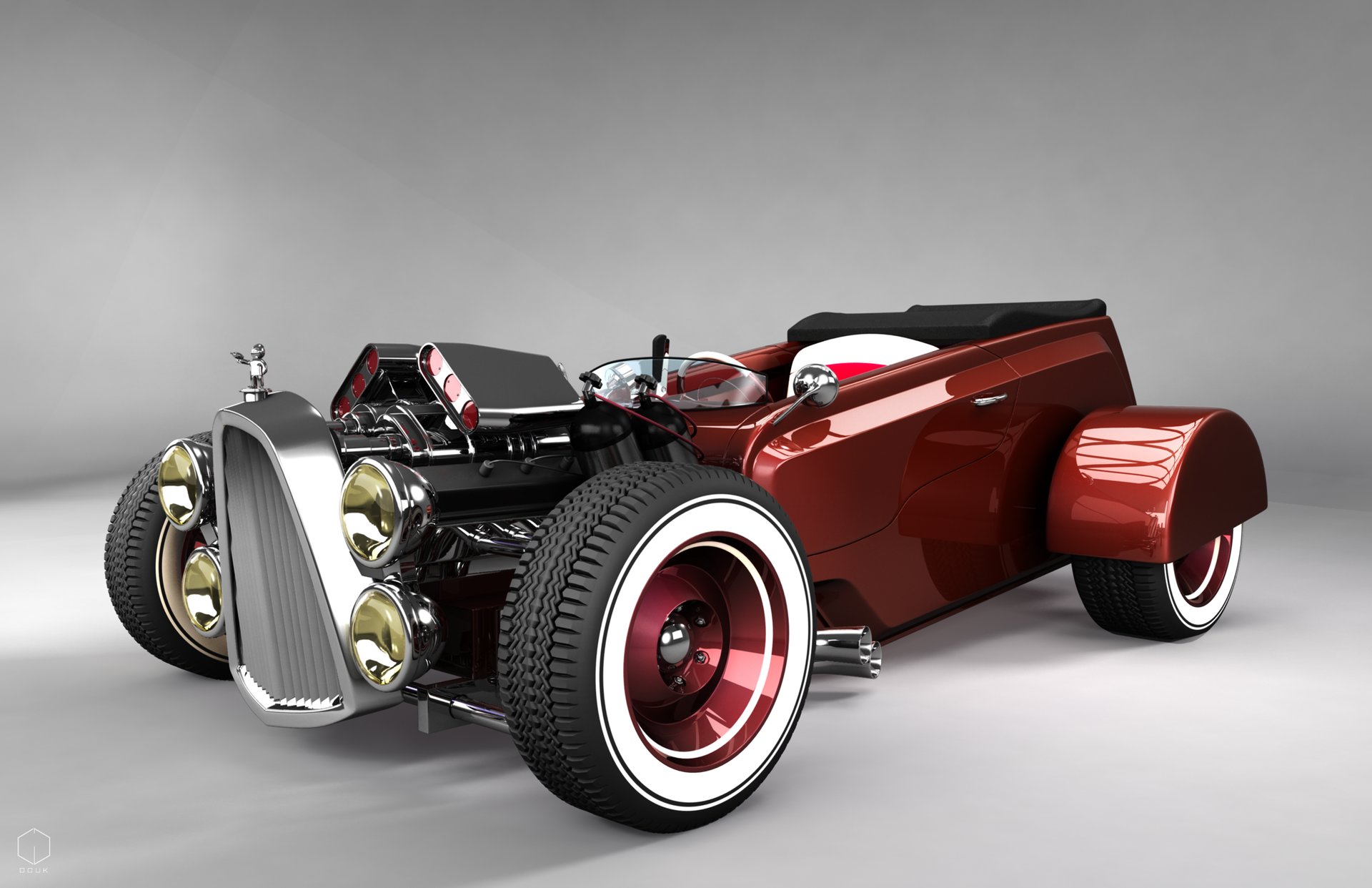 ArtStation - Leon's Hot Rod