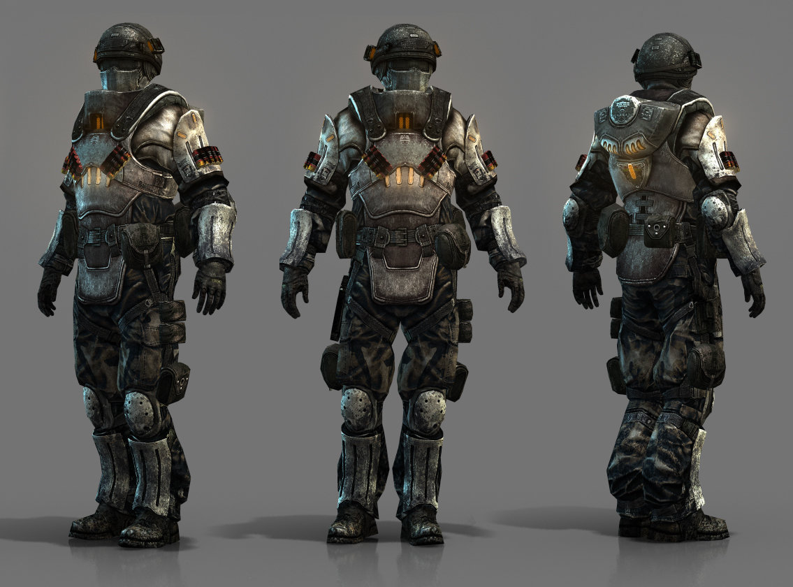 ArtStation - Singularity: Shotgun Spetsnaz Game Res