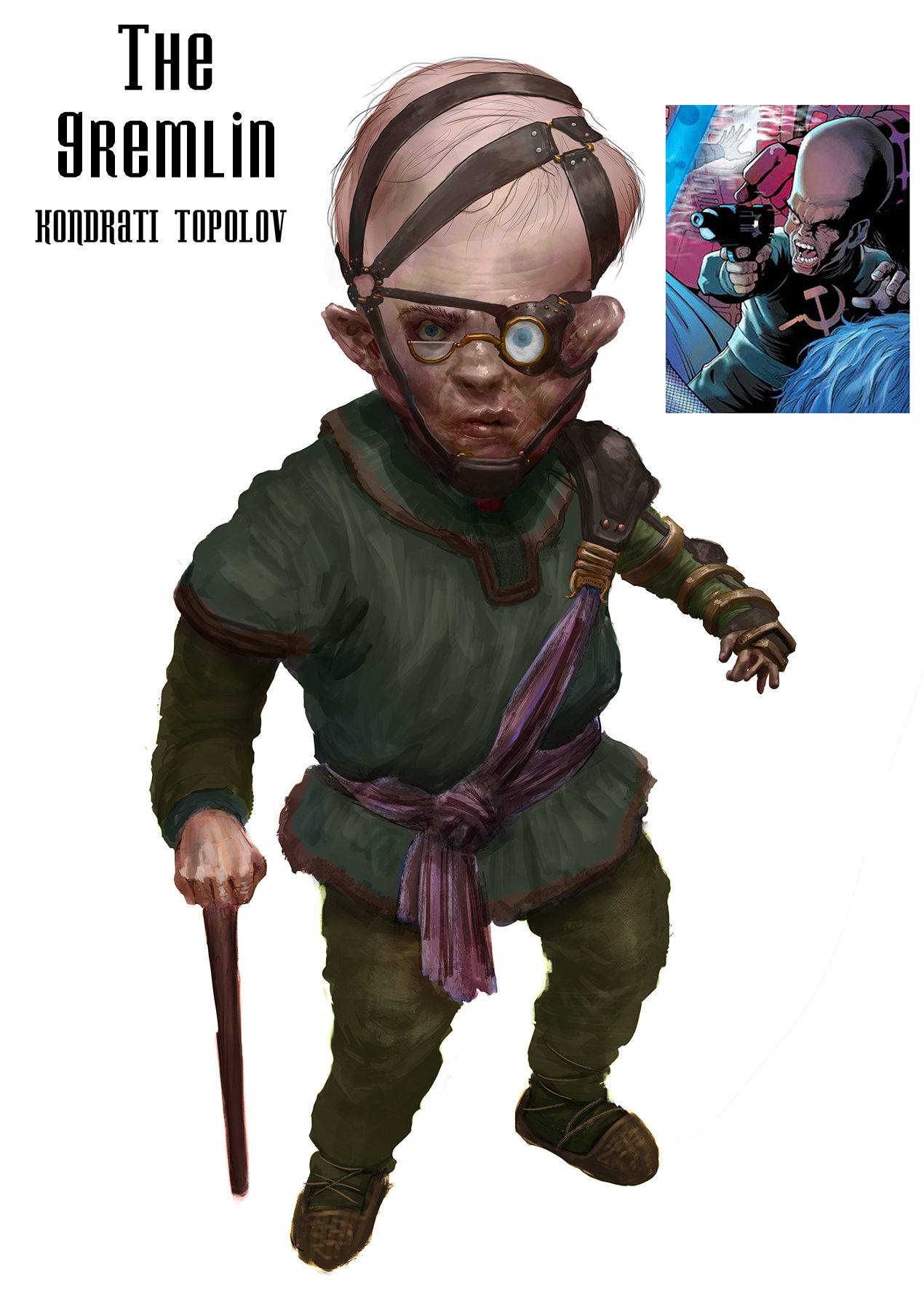 ArtStation - steampunk gremlin