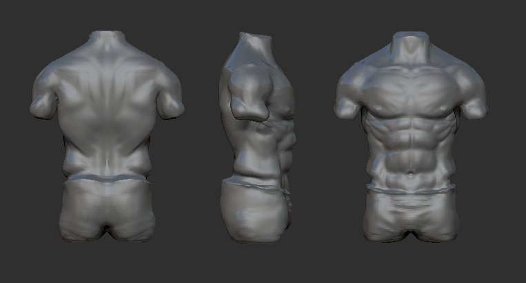 ArtStation - Torso Man Study