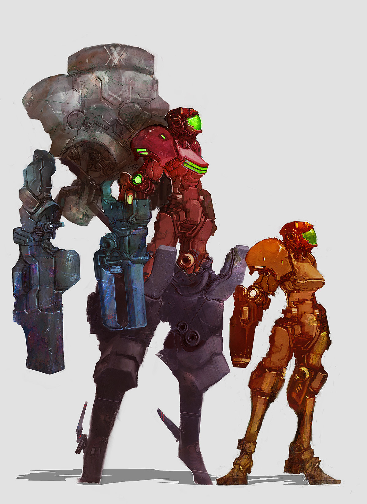 ArtStation - Heavy Combat Samus Aran
