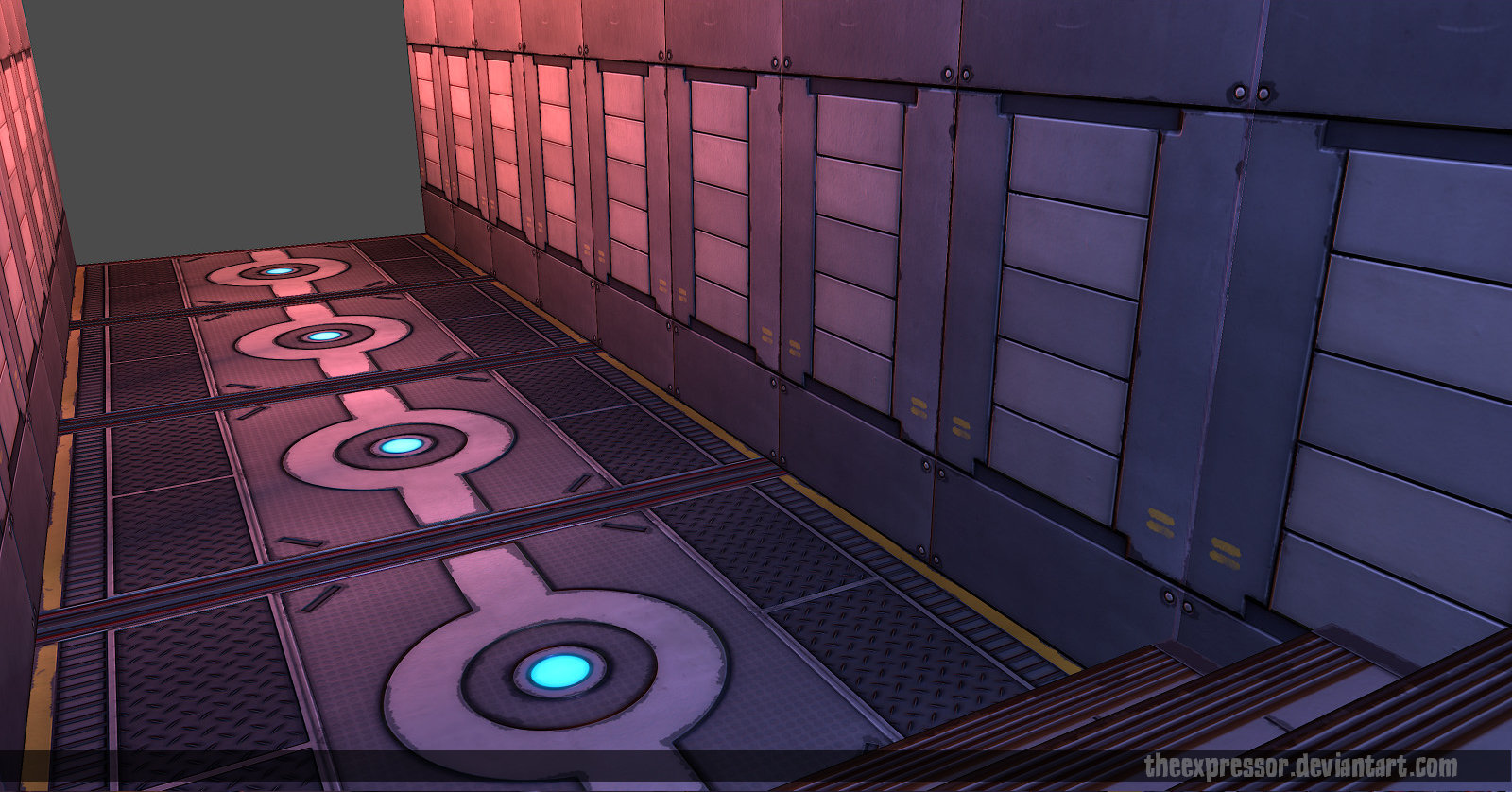 ArtStation - Modular Sci fi interior