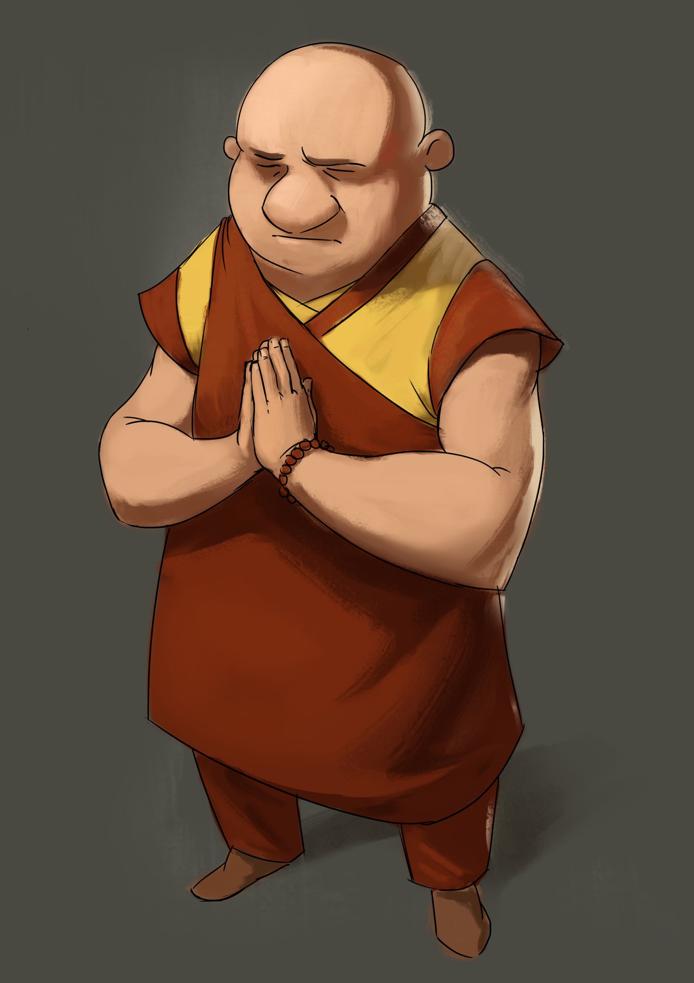 ArtStation - Monk