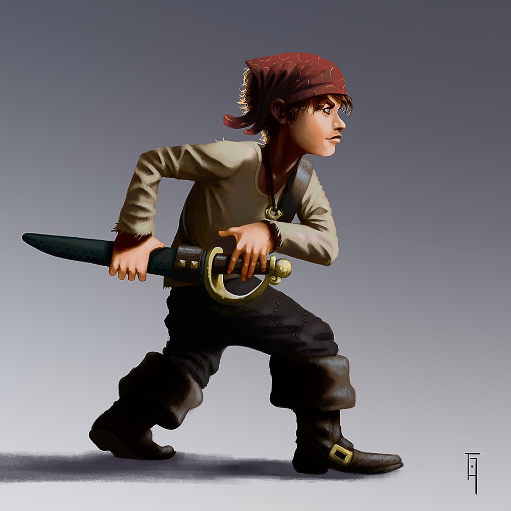 ArtStation - The Boy Pirate