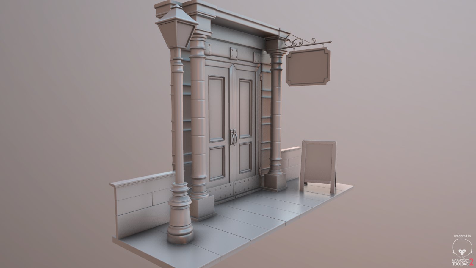 Dennis Mihalatos - Bioshock Infinite Inspired Elixir Shop Entrance