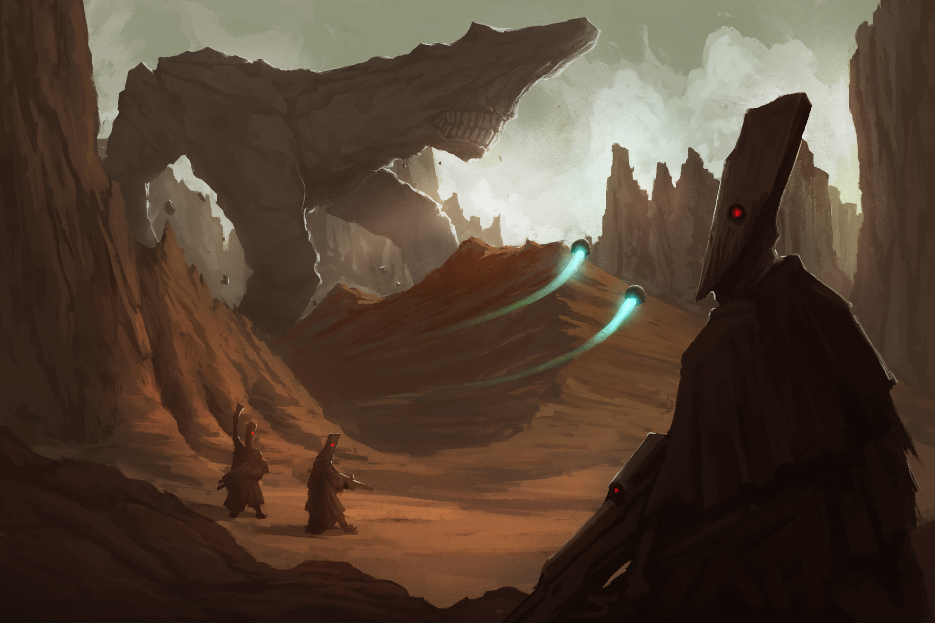 ArtStation - Desert Raiders