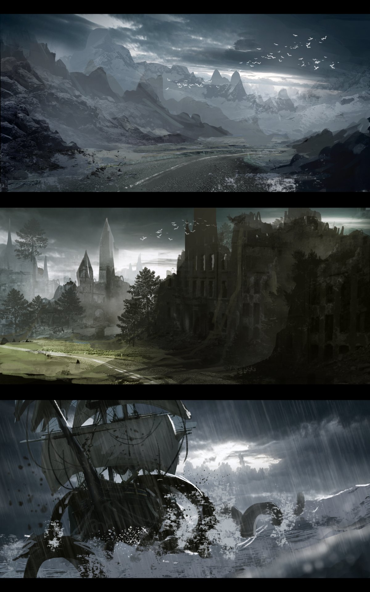 ArtStation - Mood practice 01