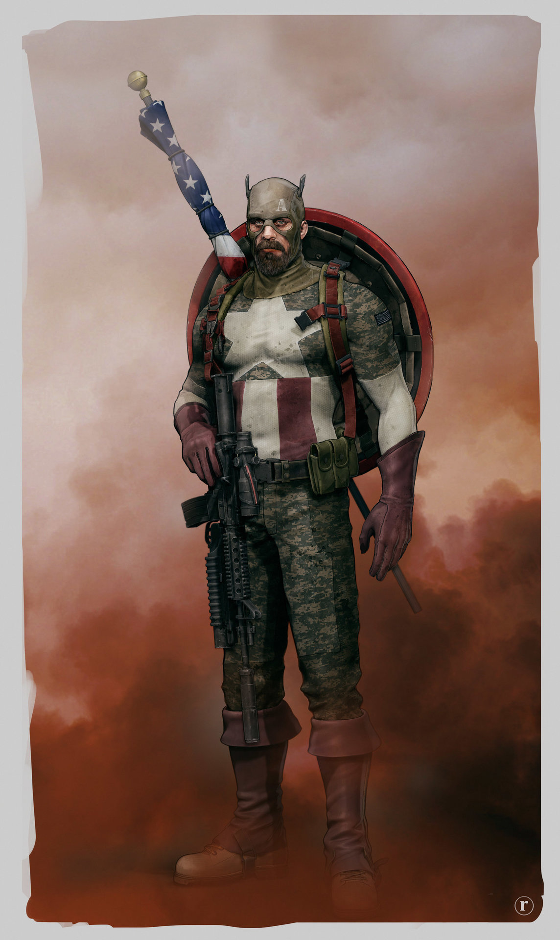 ArtStation - Capt. America