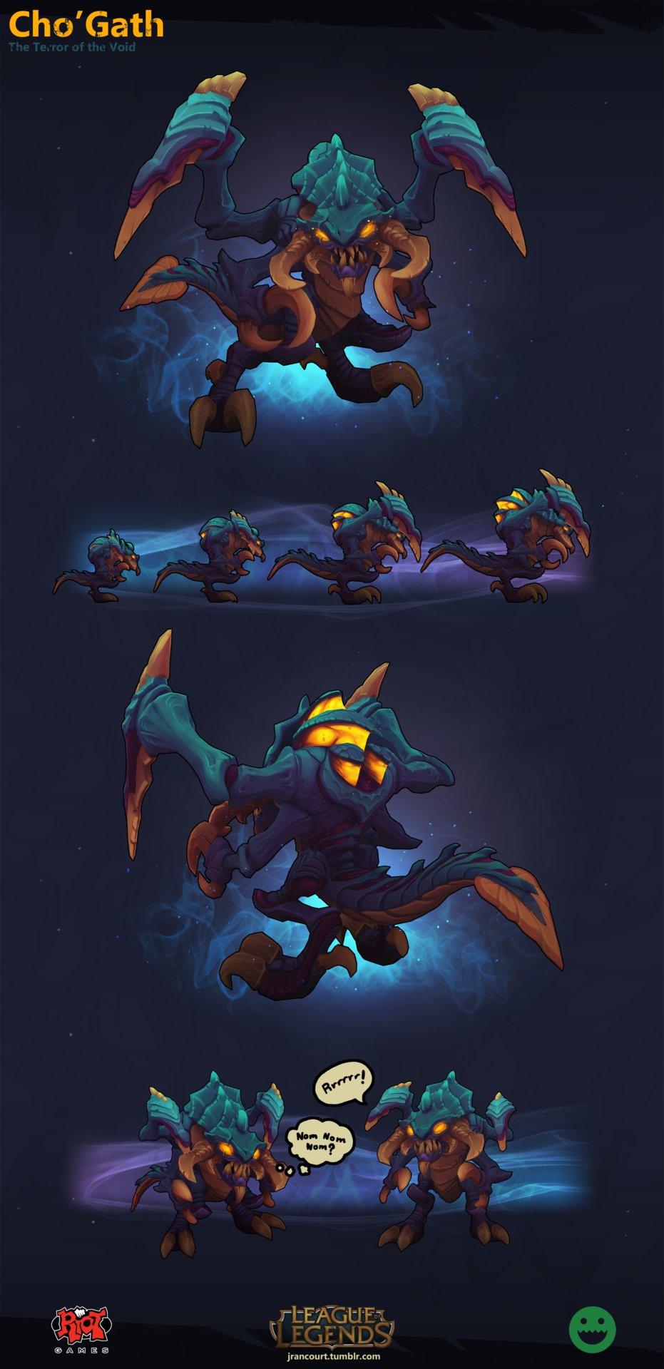 ArtStation - Chogath For the Riot Games Art Contest 2014