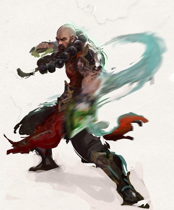 ArtStation - diablo monk