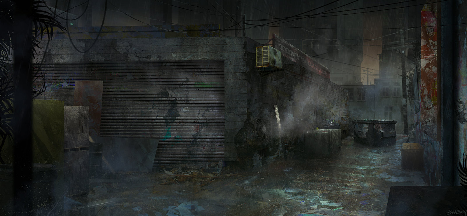 ArtStation - Back Alley