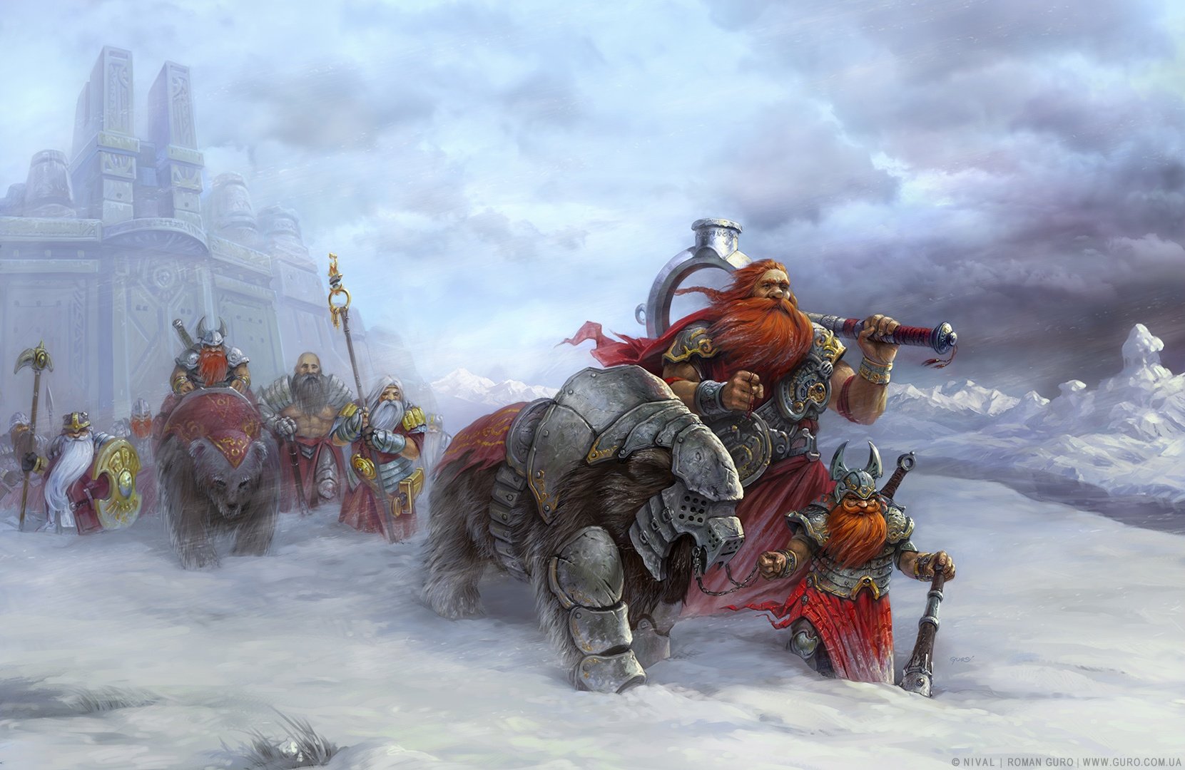 ArtStation - Heroes of Might and Magic V (game poster2)