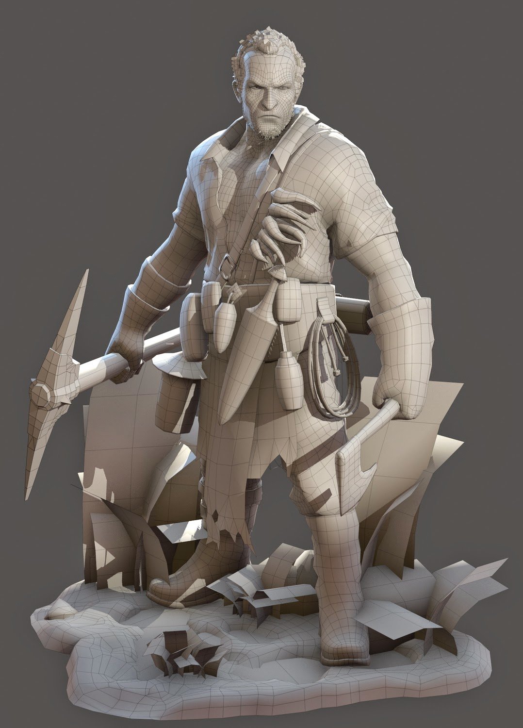 Arnab Roy - Half Dwarf -Game Art