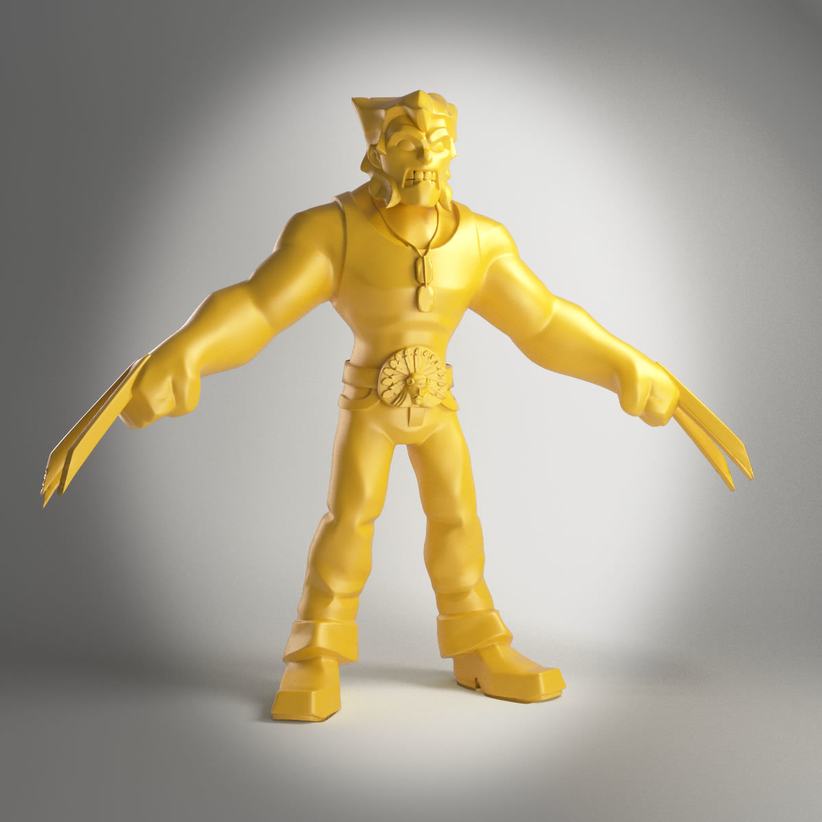 ArtStation - Wolverine Toy