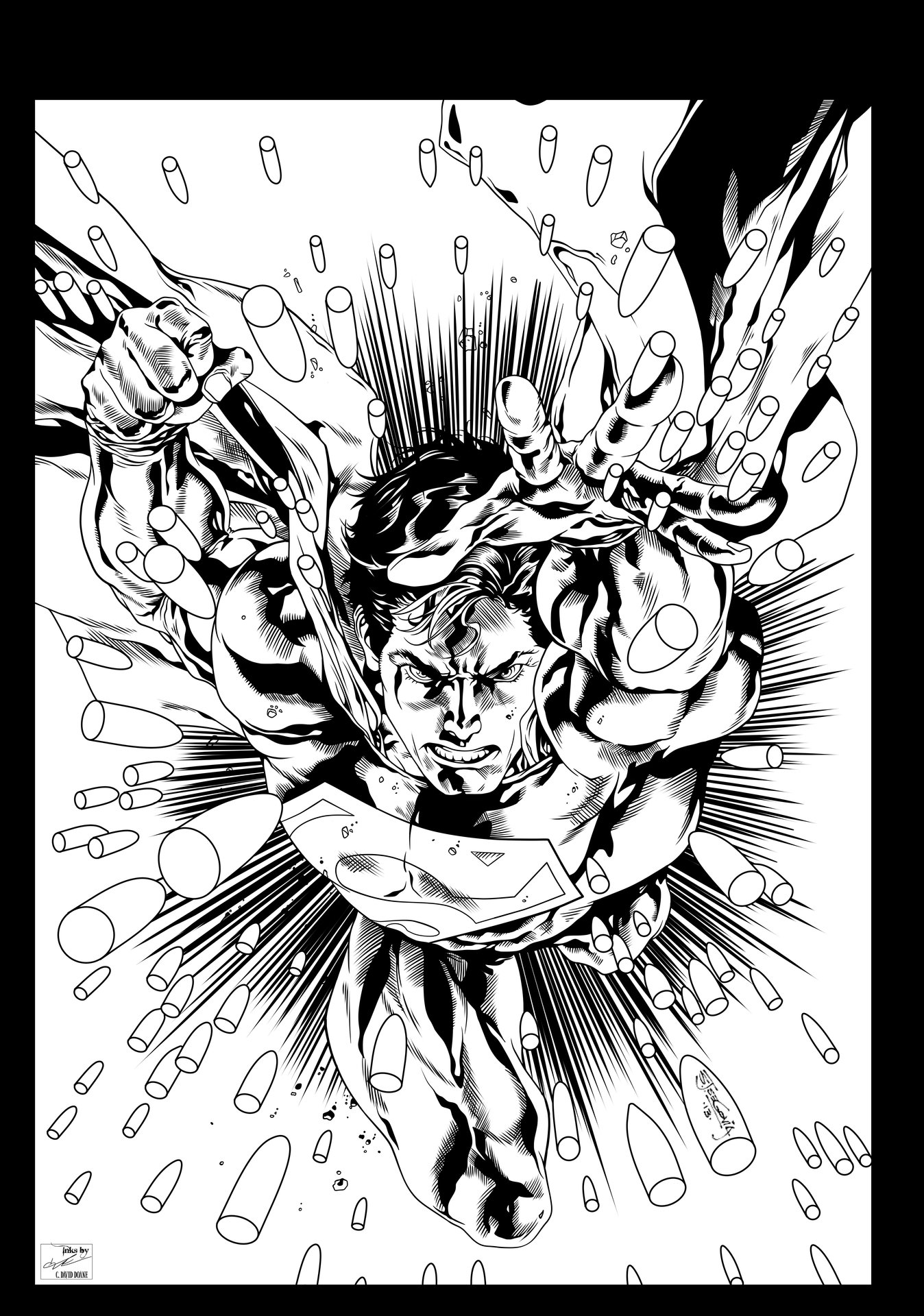 ArtStation - Superman - Digital Ink