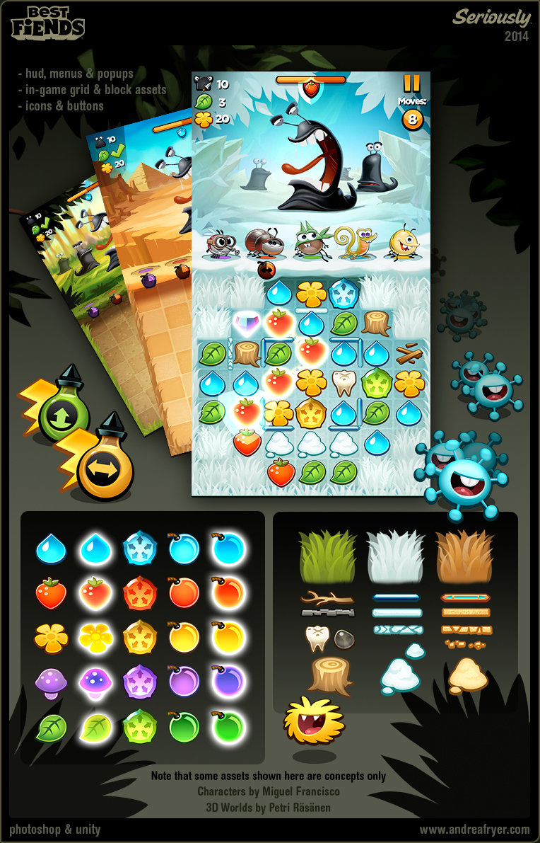 ArtStation - Best Fiends