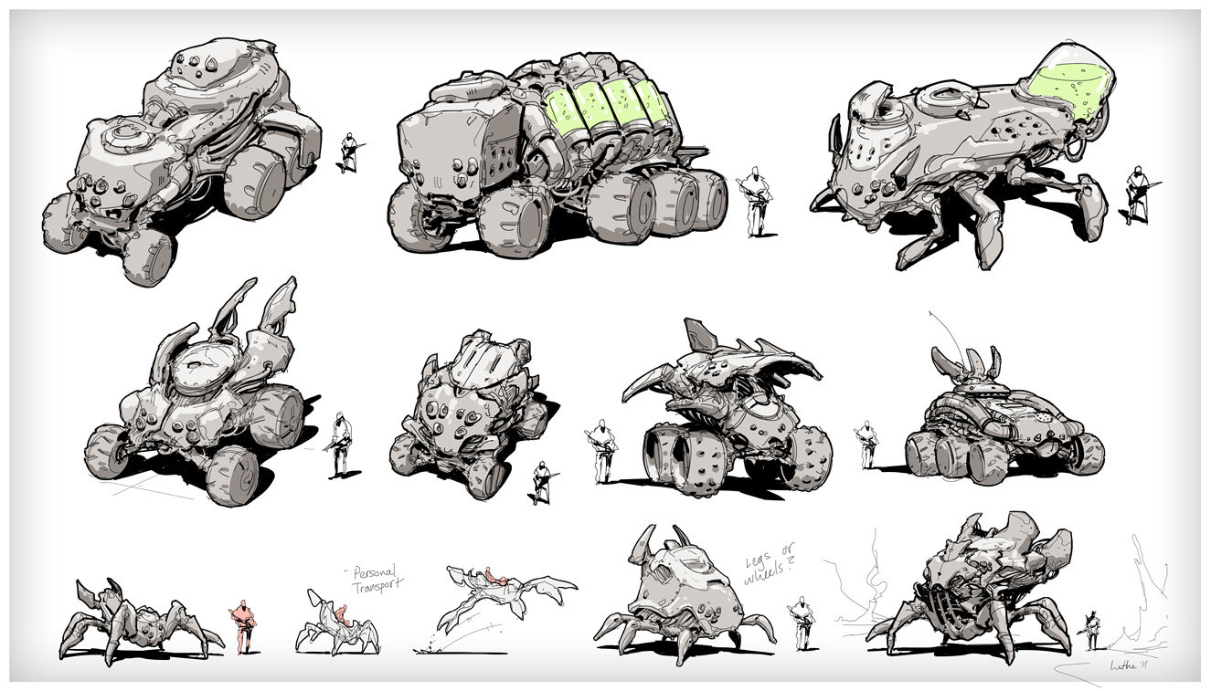 ArtStation - Alien Vehicles